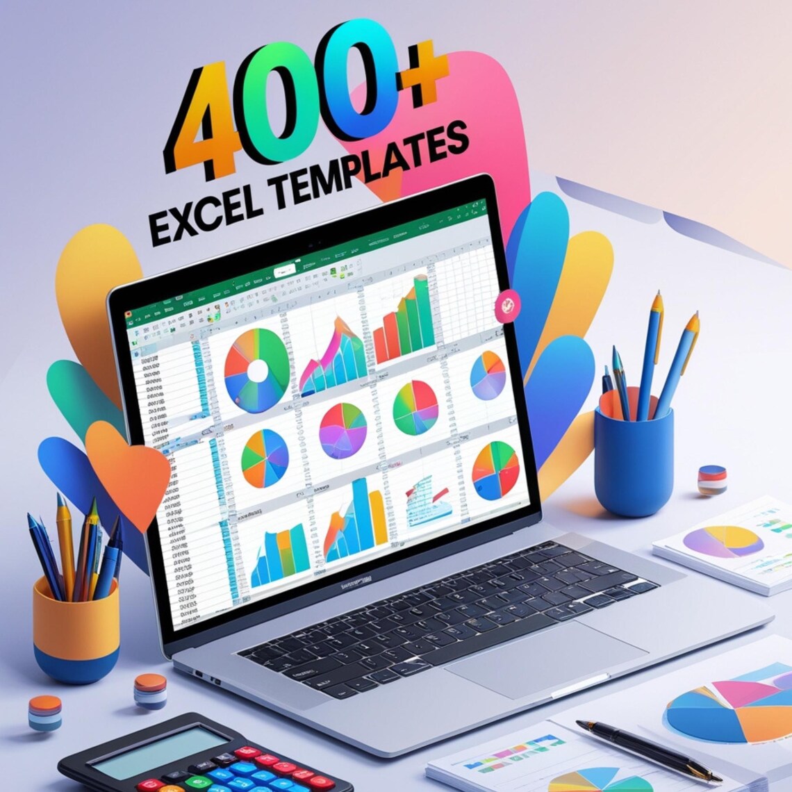 400+ Productivity Excel Templates Pack | Finance, Small Business, KPI ...