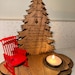 In Loving Memory Christmas Tree Decor | Wooden Rocking Chair & Candle ...