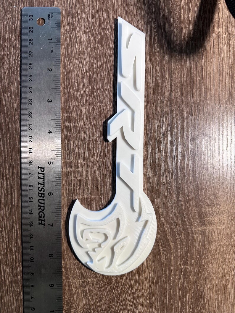 Dodge SRT Hellcat Badge 3D Printed PLA Custom Paint - Etsy