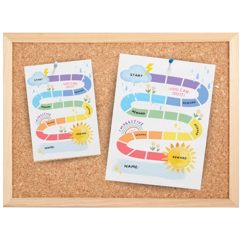 Printable Kids Reward Chart Toddlers Development Tool Homeschool ...