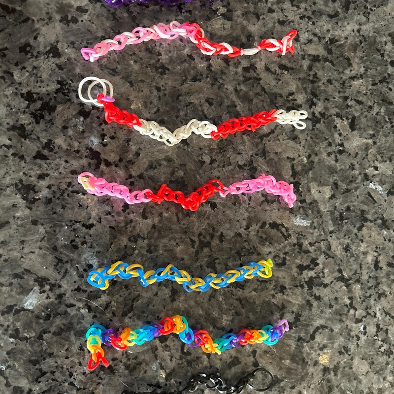 Rubber Band Bracelet - Etsy