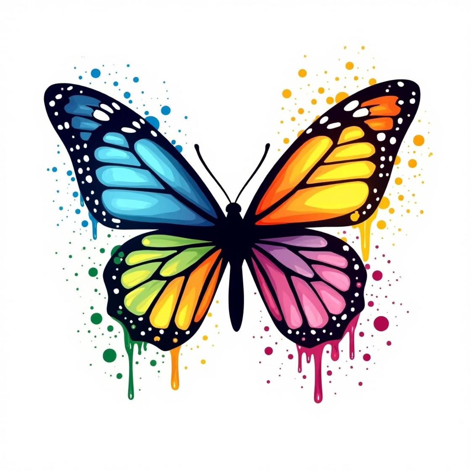 Rainbow Better Fly Frame - Etsy