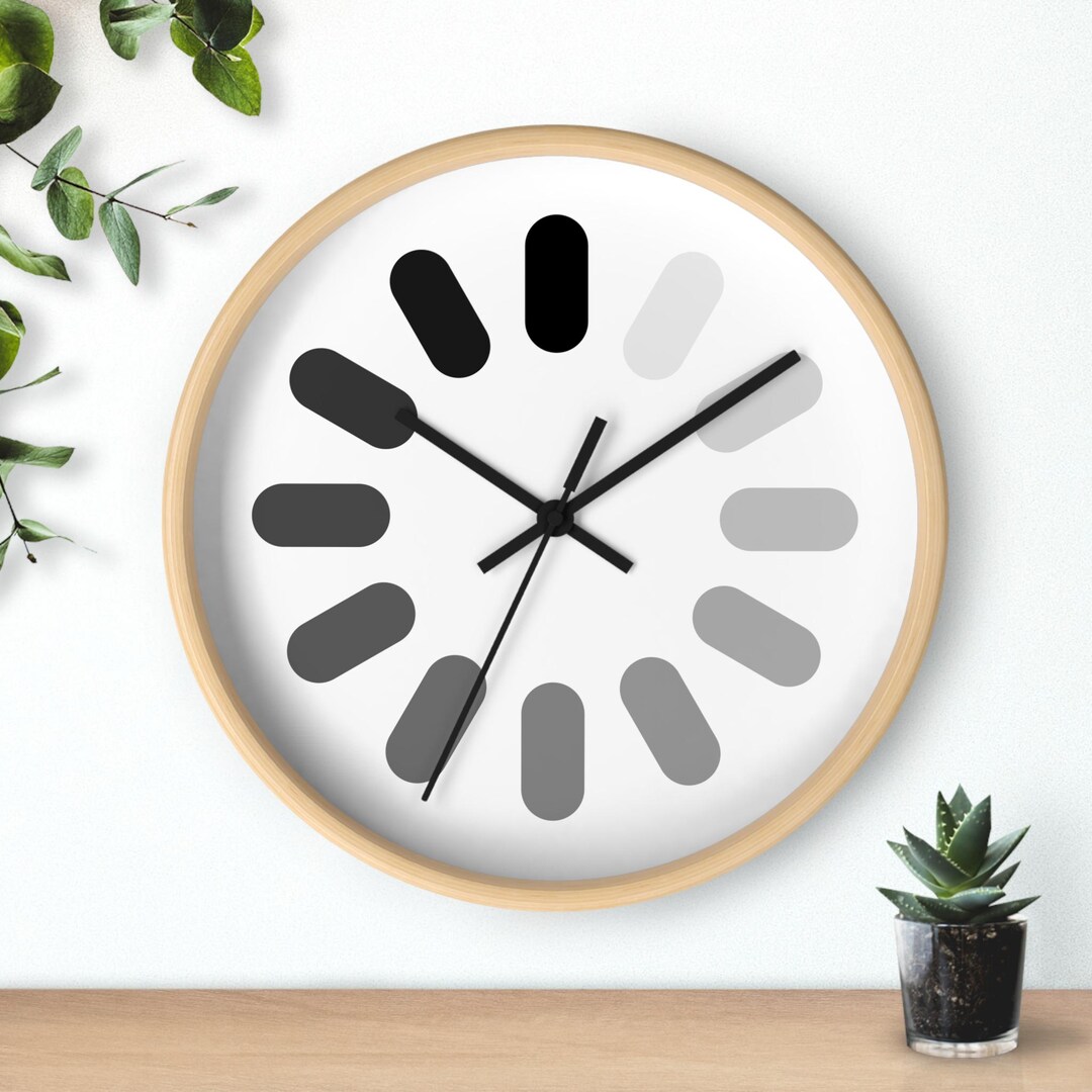 Loading Icon Wall Clock: Tech Gift for IT Nerds - Etsy