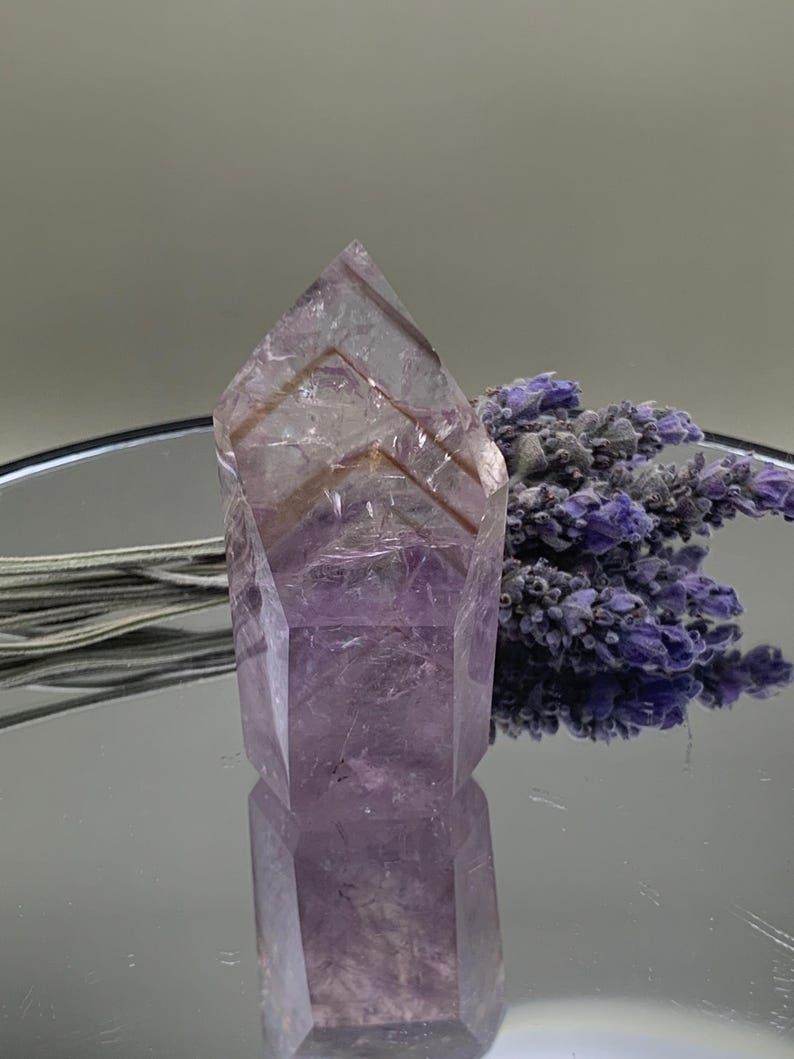 Lavender Amethyst Phantom Tower - Etsy