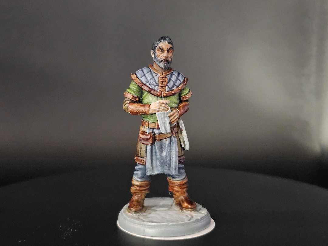 Urwin Martikov Painted Dnd Miniature Figure From the Curse of Strahd ...