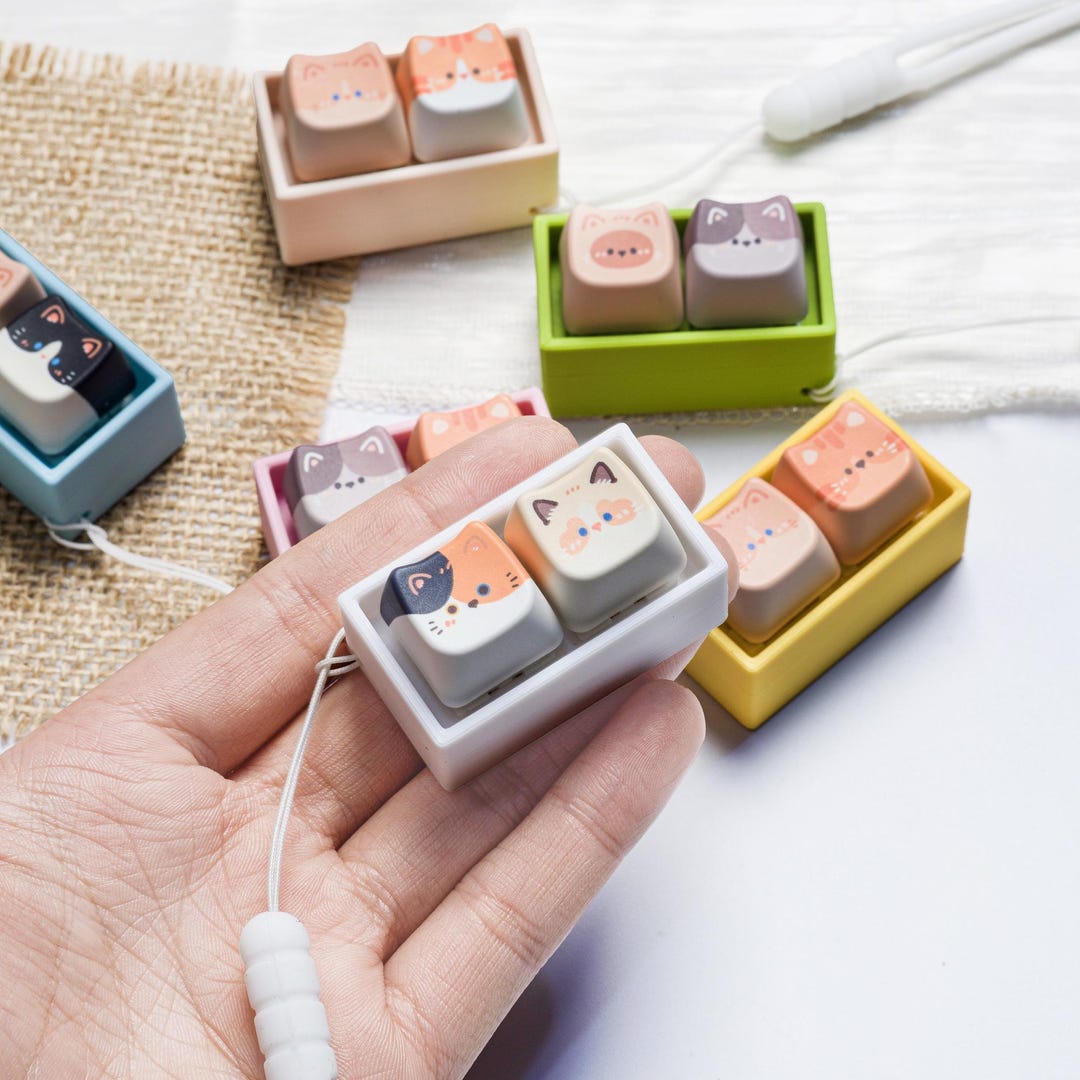 Mechanical Fidget | 3D Printed Desk Toy | Clicky Switch Stress Relief ...