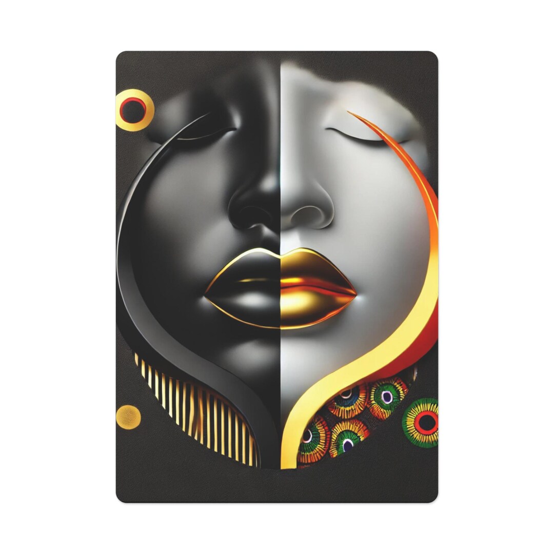 Dual Faced Poker Cards #DF1 - Etsy