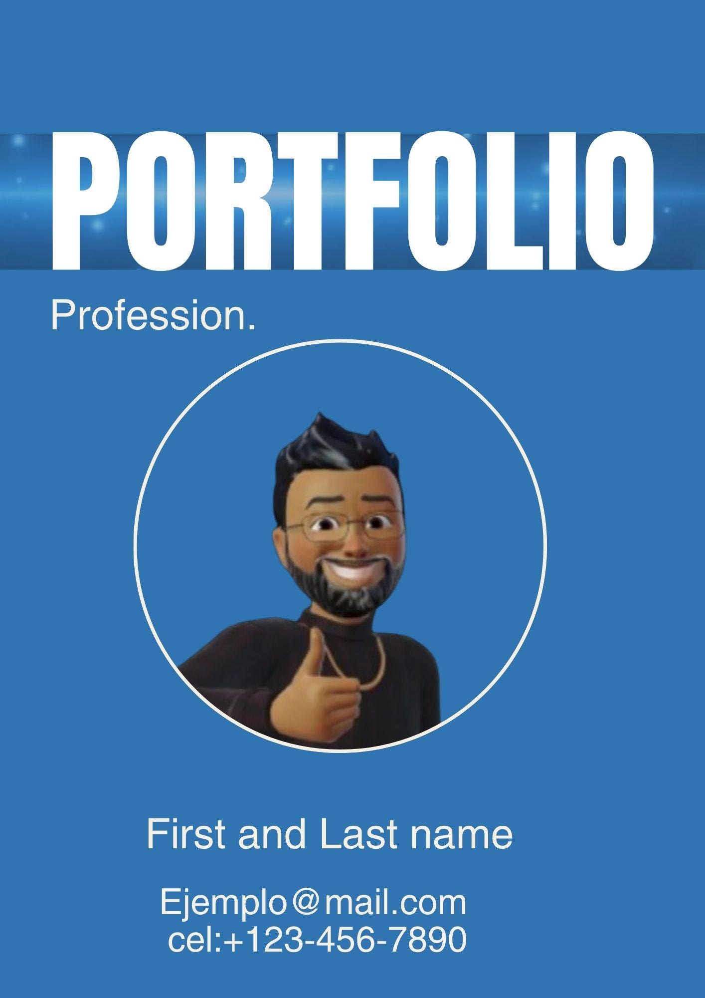 Editable Portfolio, Editable Portfolio Design, Digital Portfolio ...