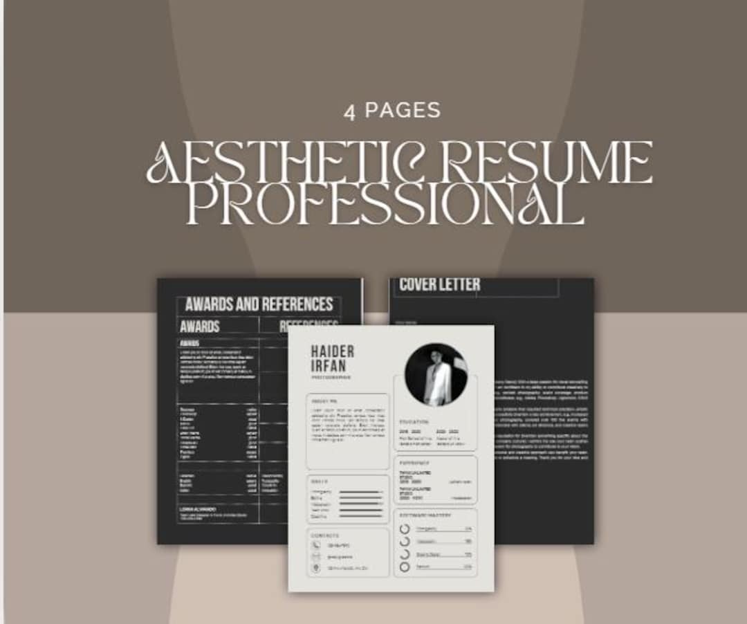 Minimal Resume Template | CV Template | Professional Resume Template ...