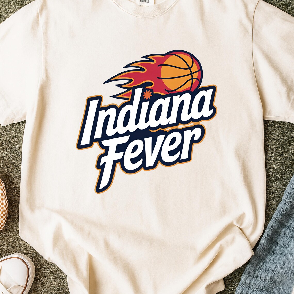 Indiana Fever Logo PNG: Retro Basketball Design (digital Download) - Etsy