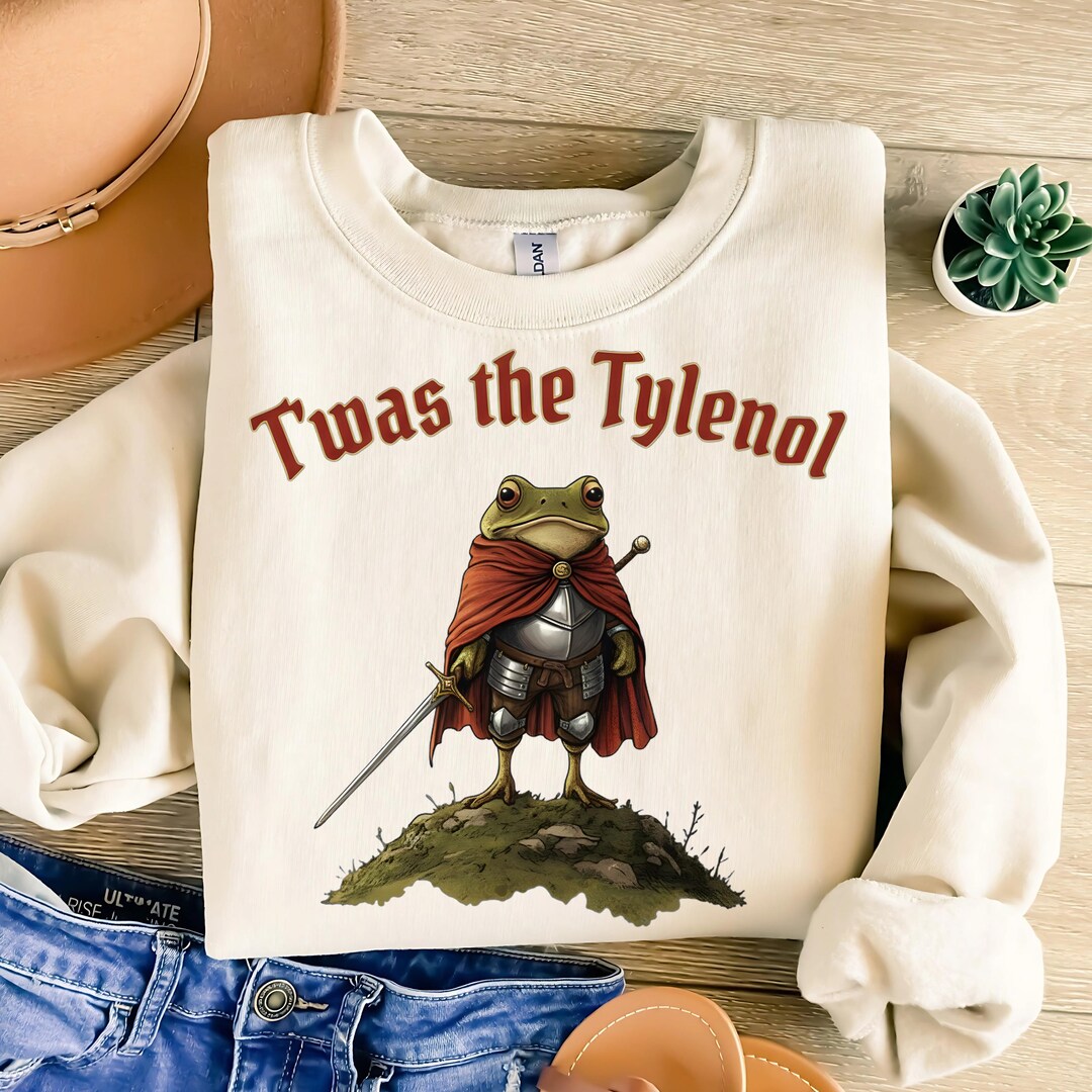 Tylenol PNG, Twas the Tylenol M'lord PNG, Funny Anti RFK Jr Frog Meme ...