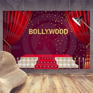 Bollywood Movie Theme Backdrop Indian Movies Film Photos Desi Style ...