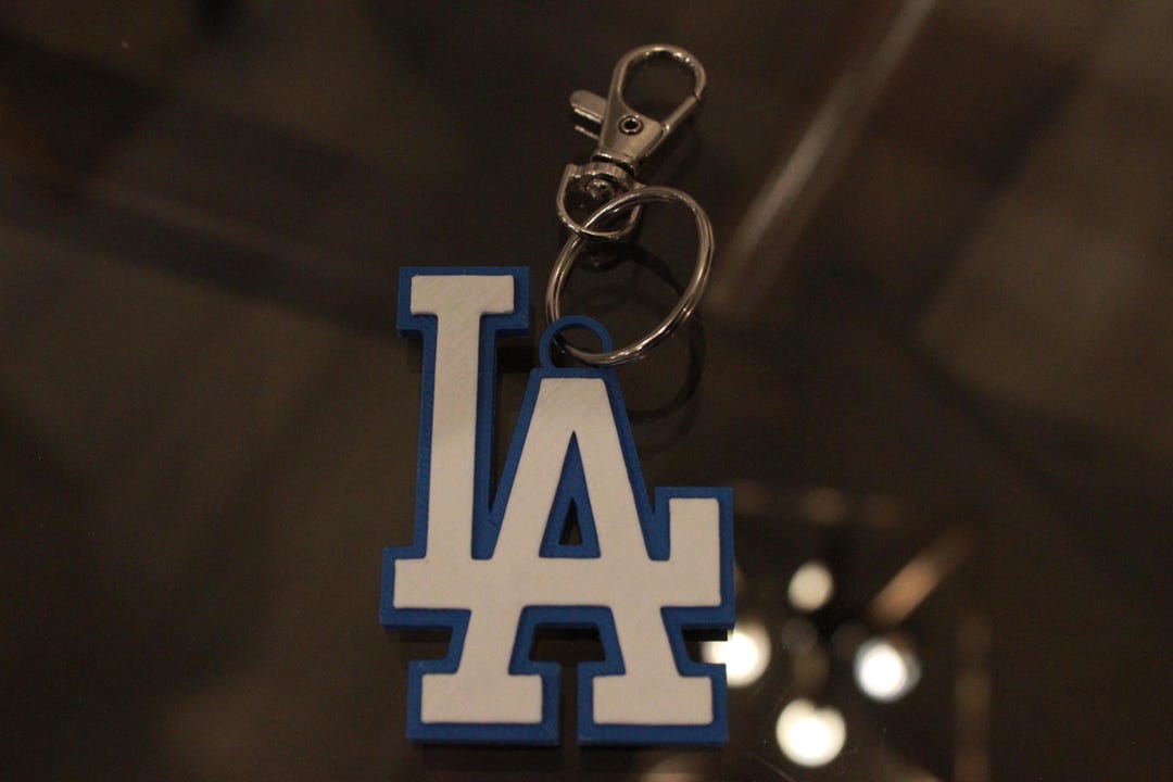 Dodgers Keychain - Etsy