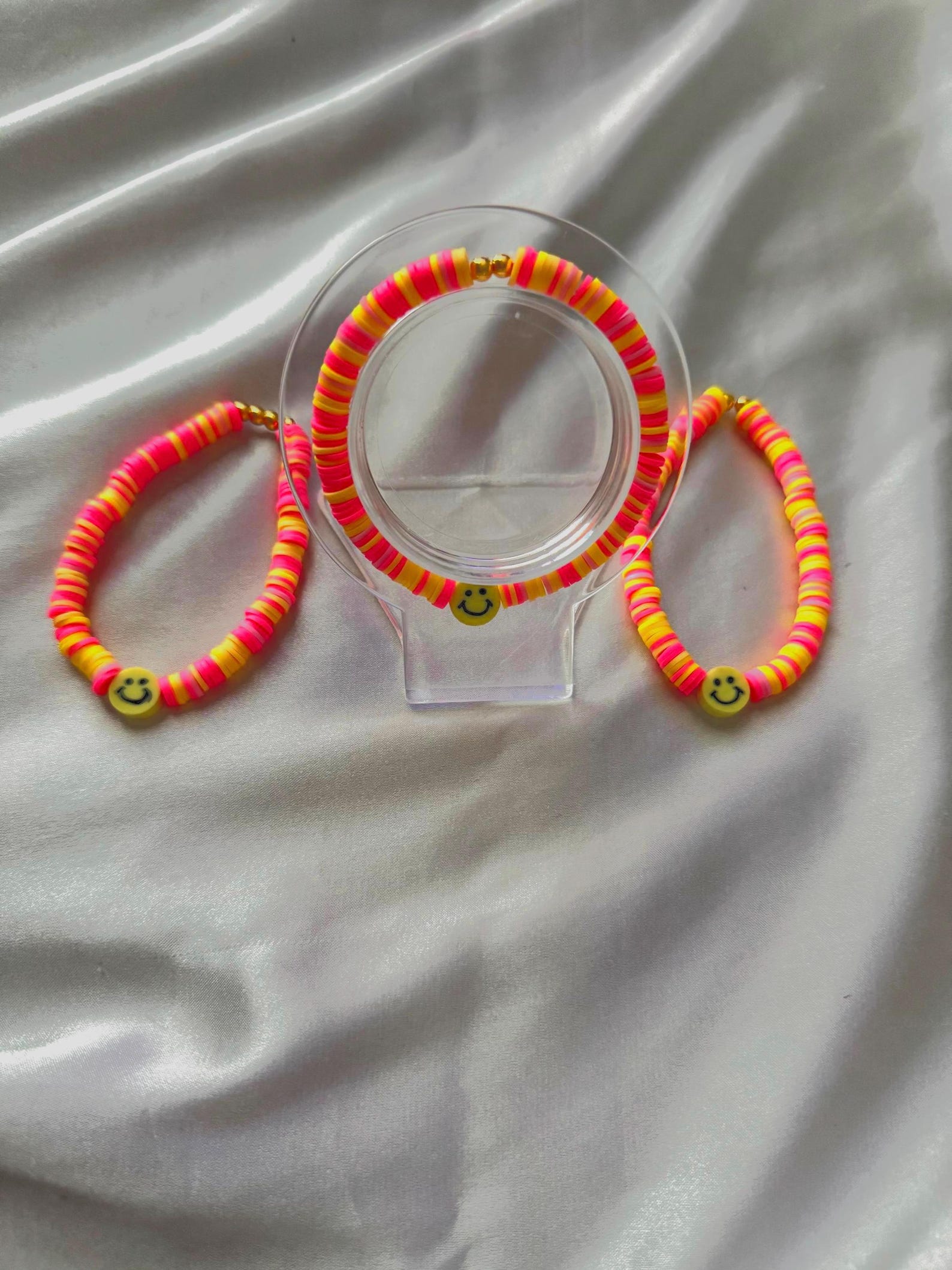 Preppy Strawberry Lemonade Bracelet - Etsy