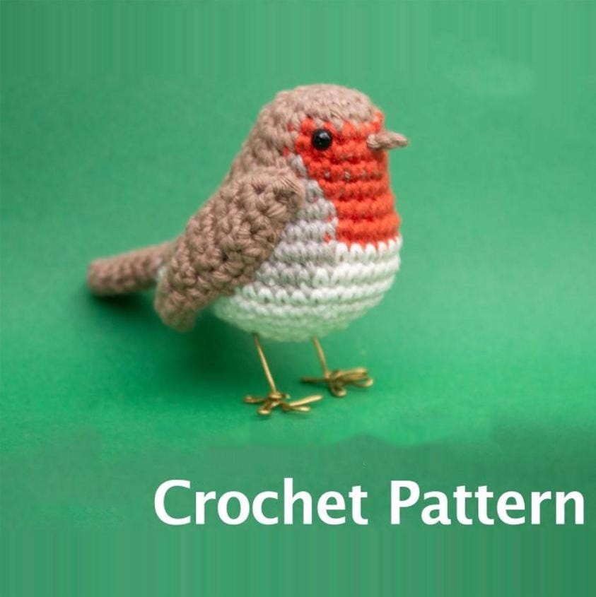 Bird Crochet Pattern - Etsy