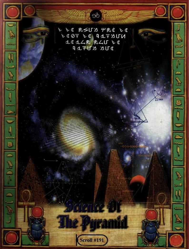 Science of the Pyramid Scroll #191 by Dr. Malachi Z. York - Nuwaubian ...