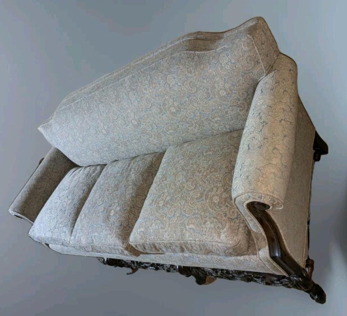Antique Jacobean Style Sofa - Etsy