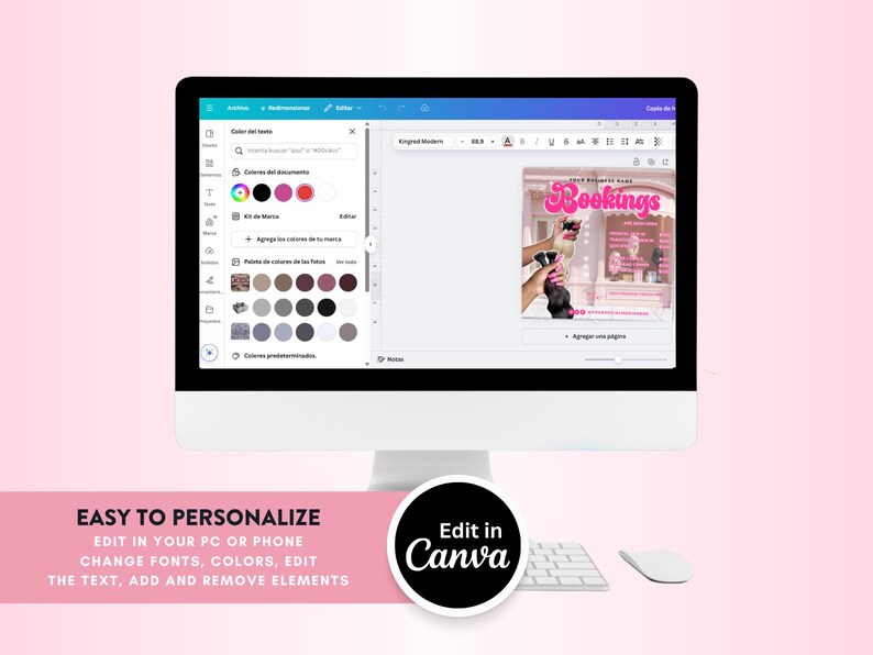 DIY Install Bookings Open Flyer| Wig Install Sew in Install Bundle ...