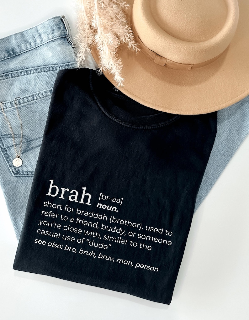 Hawaii Slang Tee | "brah" Pidgin Word Unisex T-shirt - Etsy