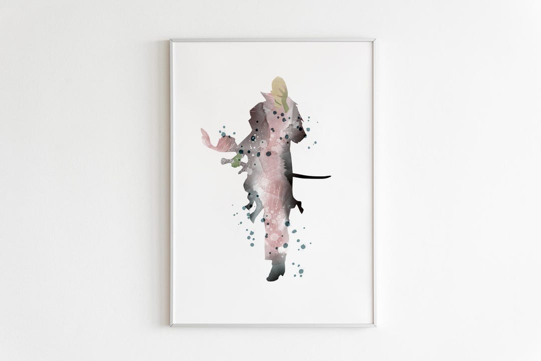 Szeth POSTER: Stormlight Archive Watercolor Art, Fandom Wall Print ...