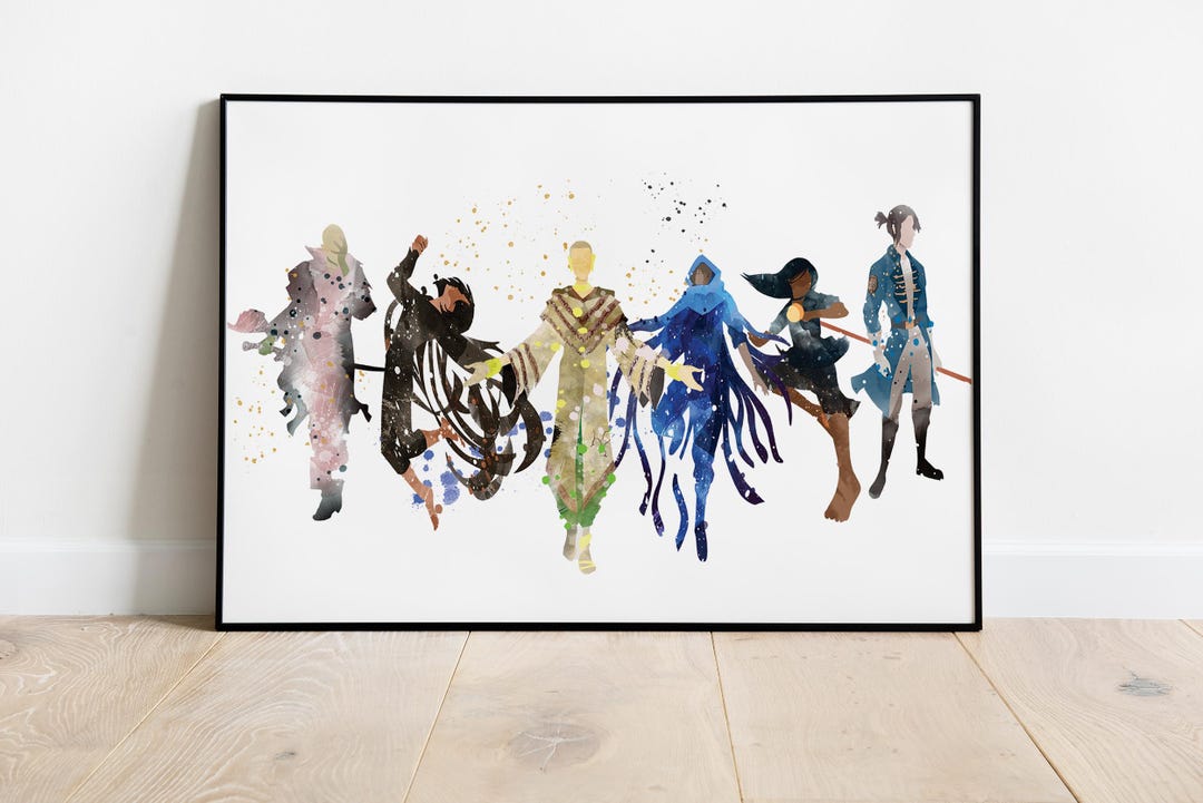 Mistborn and Stormlight POSTER III: Team Watercolor Art, Fandom Wall ...