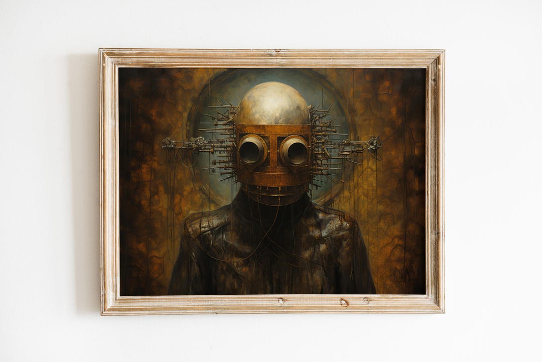 Cyberpunk POSTER XLV: Watercolor Futuristic Art, Fandom Wall Print, Sci ...