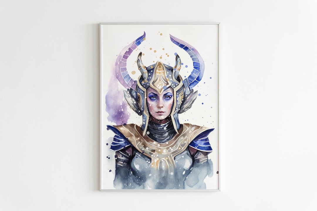 Raboniel POSTER VI: Stormlight Archive Watercolor Art, Fandom Wall ...