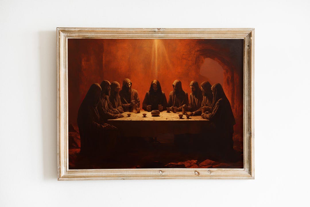 Last Sapper POSTER III: Bible Inspired Wall Art, New Testament ...