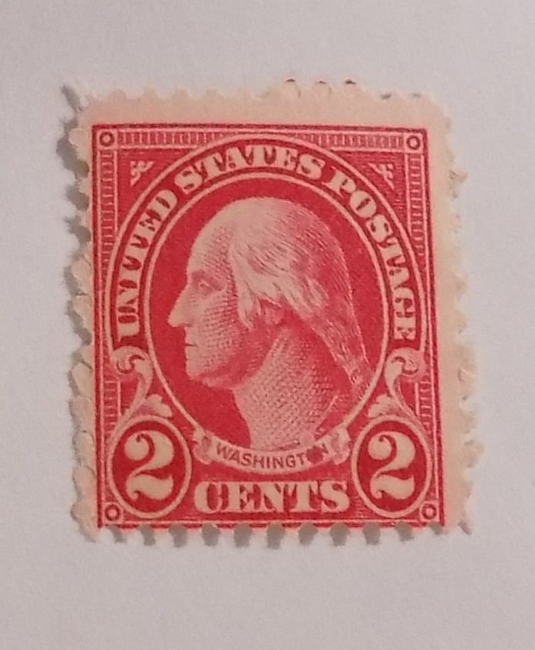 2c Stamp #634 Error Filled 'o' - Etsy