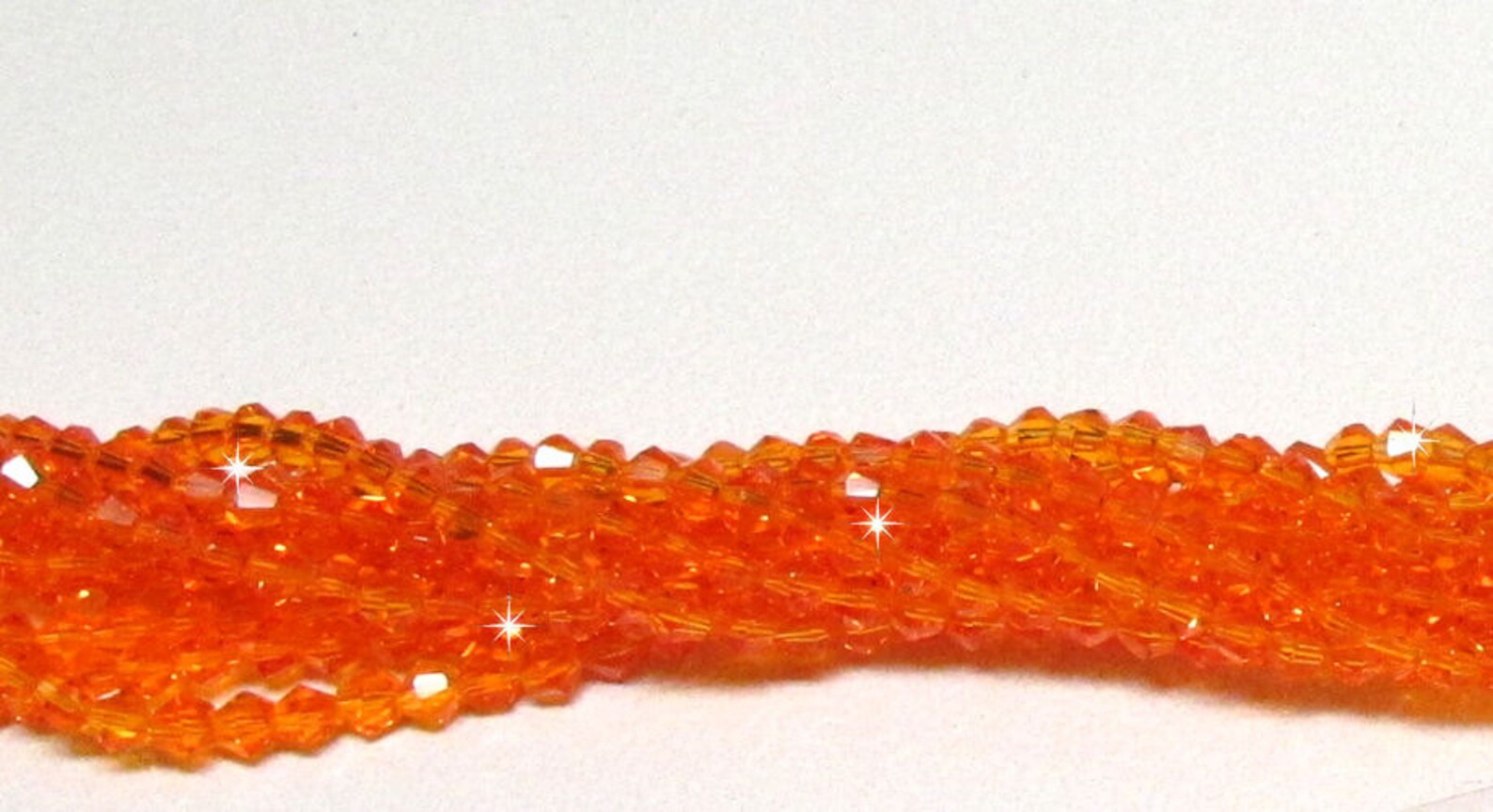 4mm Siam AB orange AB Faceted Crystal Bicone Beads 50 4mm - Etsy