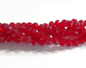 Deep Red Crystal - Etsy