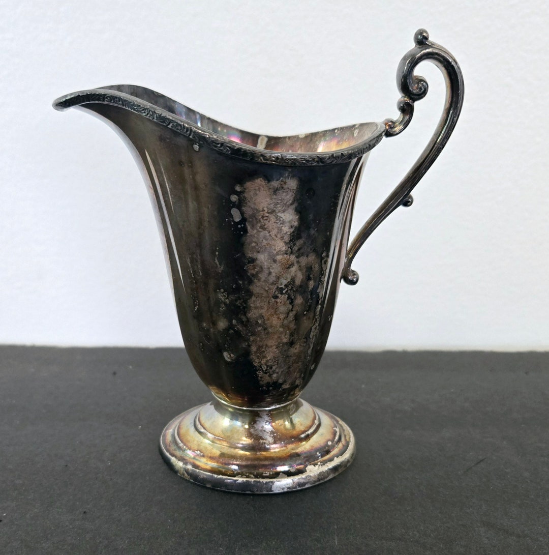 Vintage Silver Plated Pitcher – Pennsylvania Silverware Co. Pitcher ...