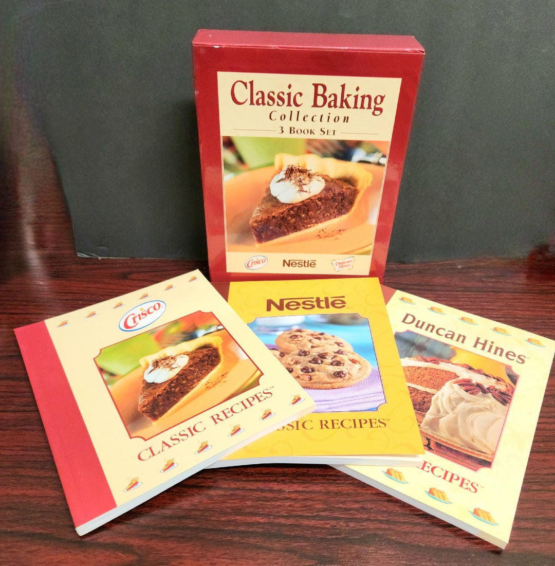 Classic Baking Collection 3 Book Set, Crisco, Nestle, and Duncan Hines ...