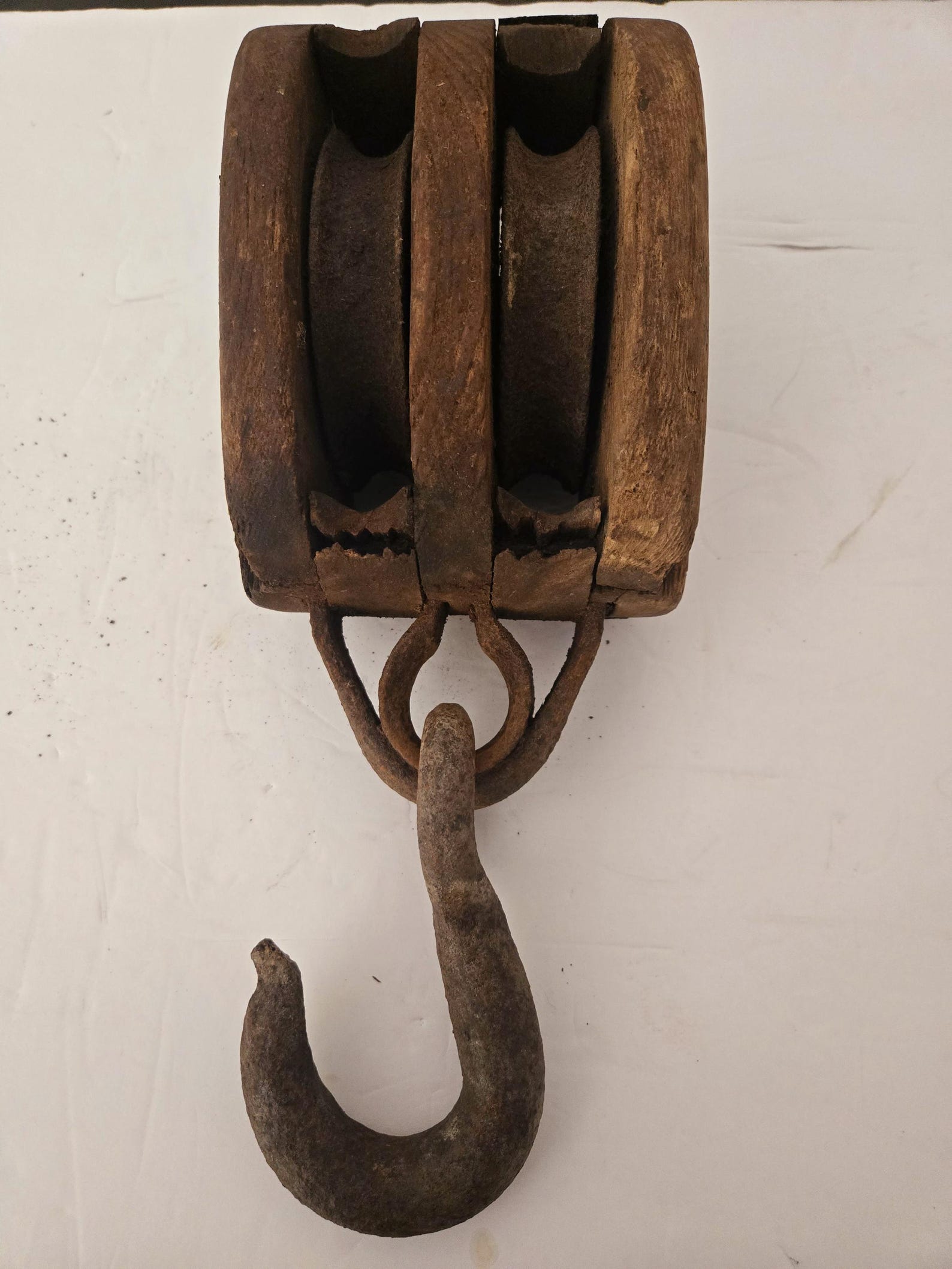 Vintage Large Block and Tackle - Etsy