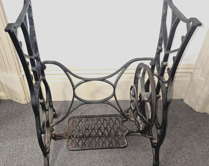 Singer Sewing Machine Cast Iron Base Treadle, Antique, Vintage (#1) - Etsy