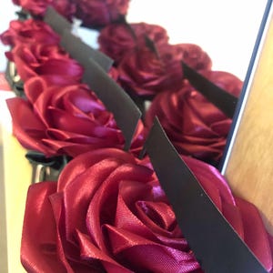 Satin Ribbon Rose DIY - Etsy