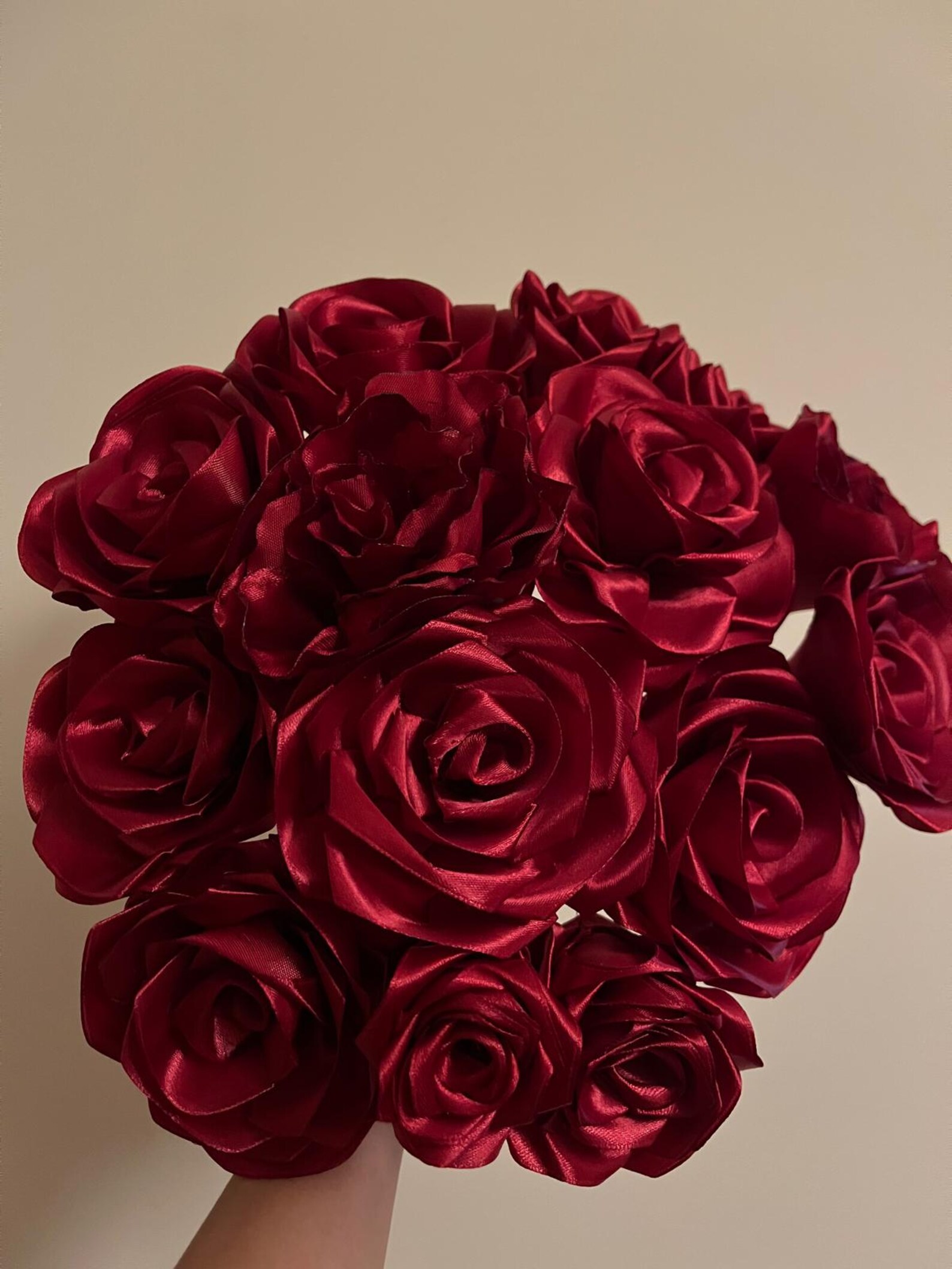 Satin Ribbon Rose DIY - Etsy