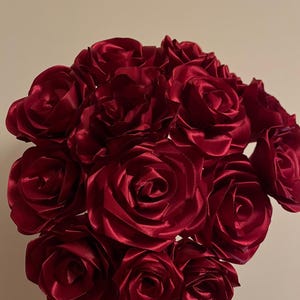 Satin Ribbon Rose DIY - Etsy