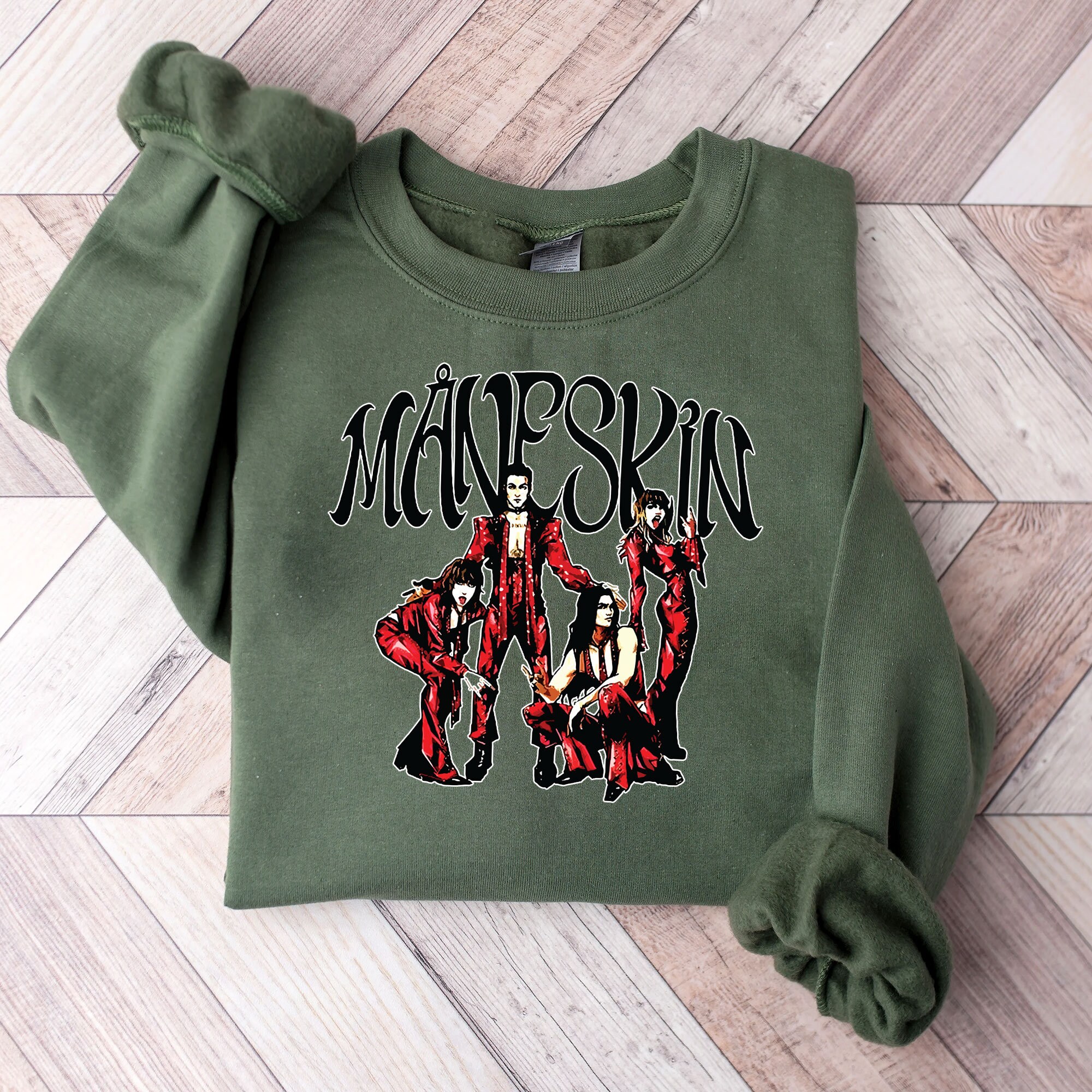 Maneskin Merch Shirt Måneskin Band Music Shirt Måneskin - Etsy