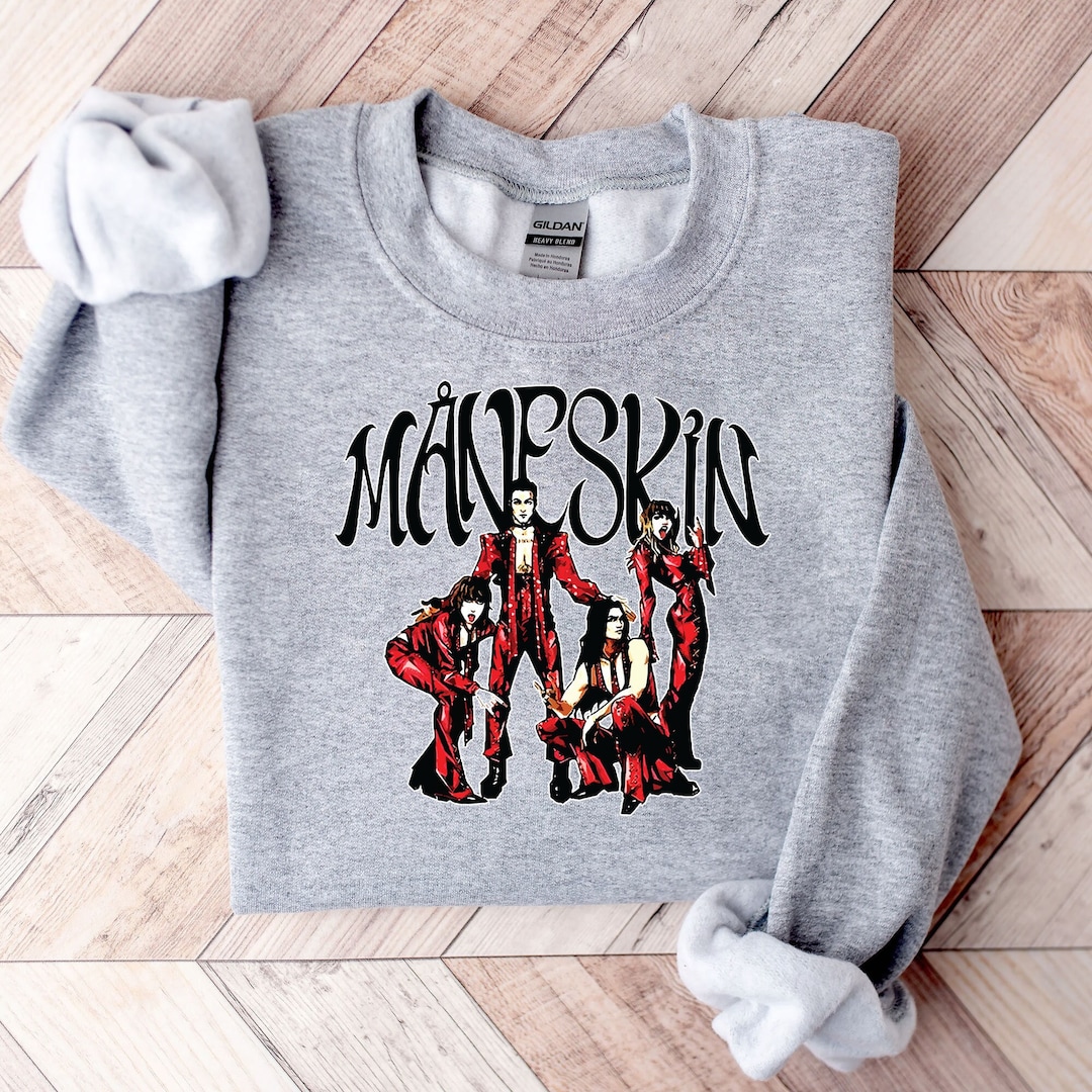 Maneskin Merch Shirt Måneskin Band Music Shirt Måneskin - Etsy