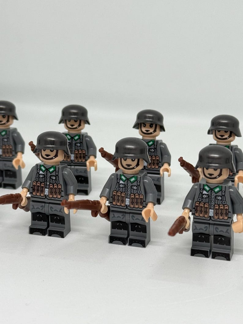 WW2 German Soldier Custom Minifigures - Etsy