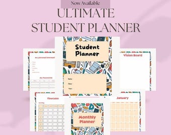 The Student Planner Blueprint: Organize, Study, Succeed - Etsy