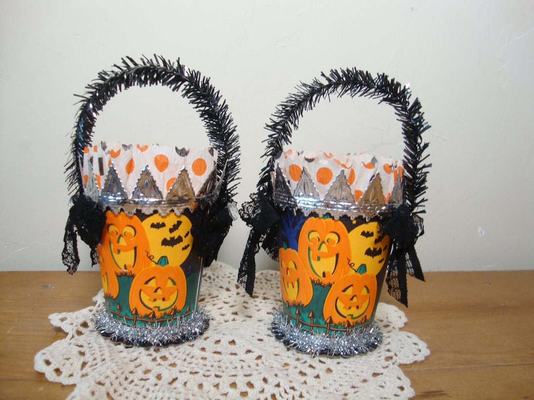 Halloween Candy Containers, Gift Baskets, Halloween Party Favors ...