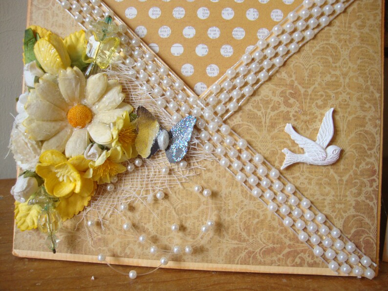 Best Wishes Card Greeting Card Paper Art Decorative Card - Etsy