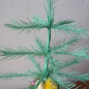 Vintage Easter Assemblage, Feather Tree, Tabletop Tree, Small Easter ...