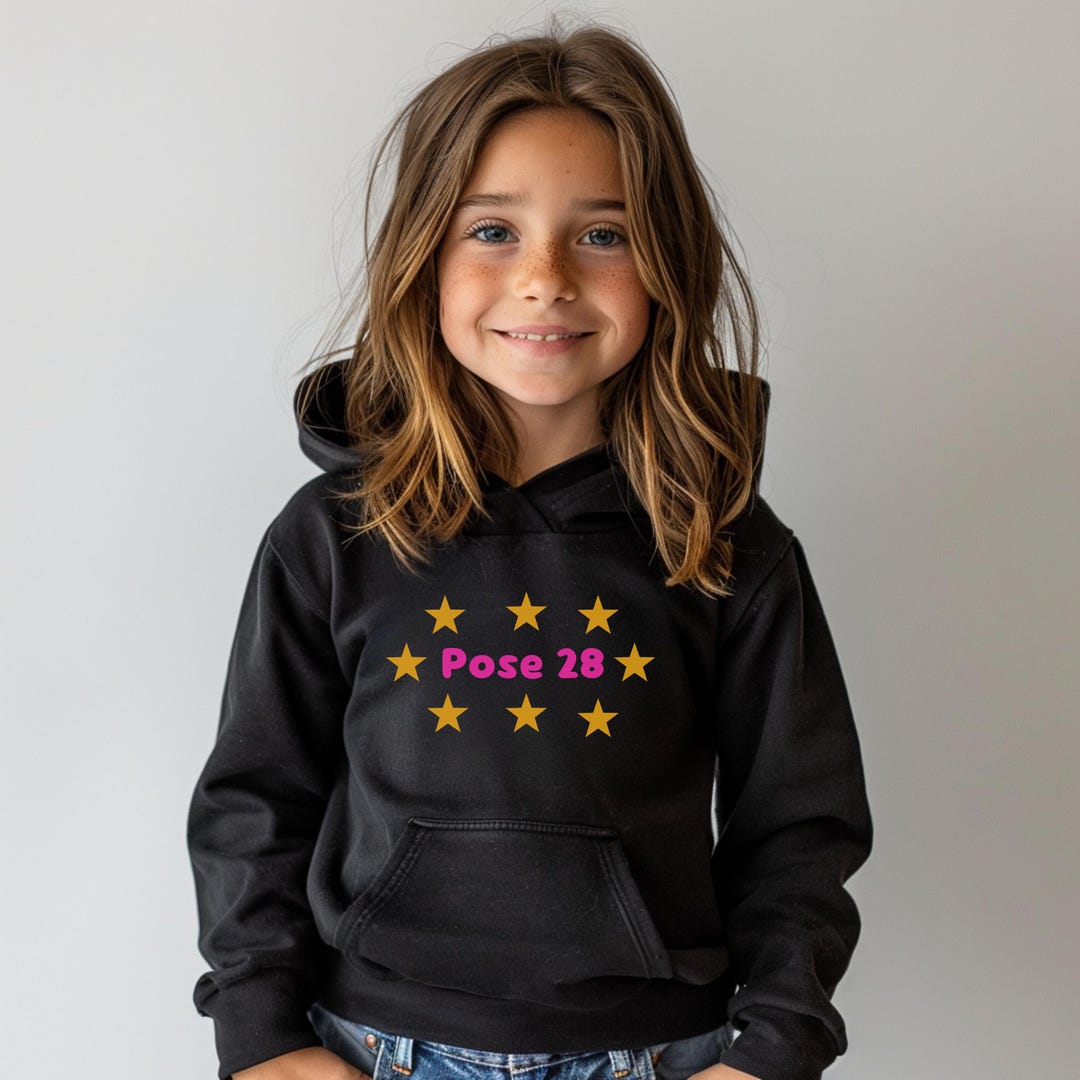 Kids Dress to Impress Hoodie DTI Roblox Inspired Sweatshirt Girl Gamer ...