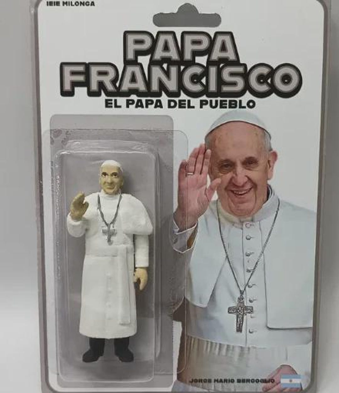 Pope Francis ~ Jorge Bergoglio Custom Art Toy Figure | Handmade Fan ...