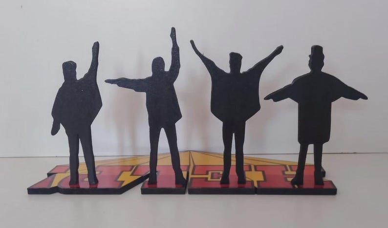The Beatles Help 8" Display Standee Figure Statue John Lennon Paul ...