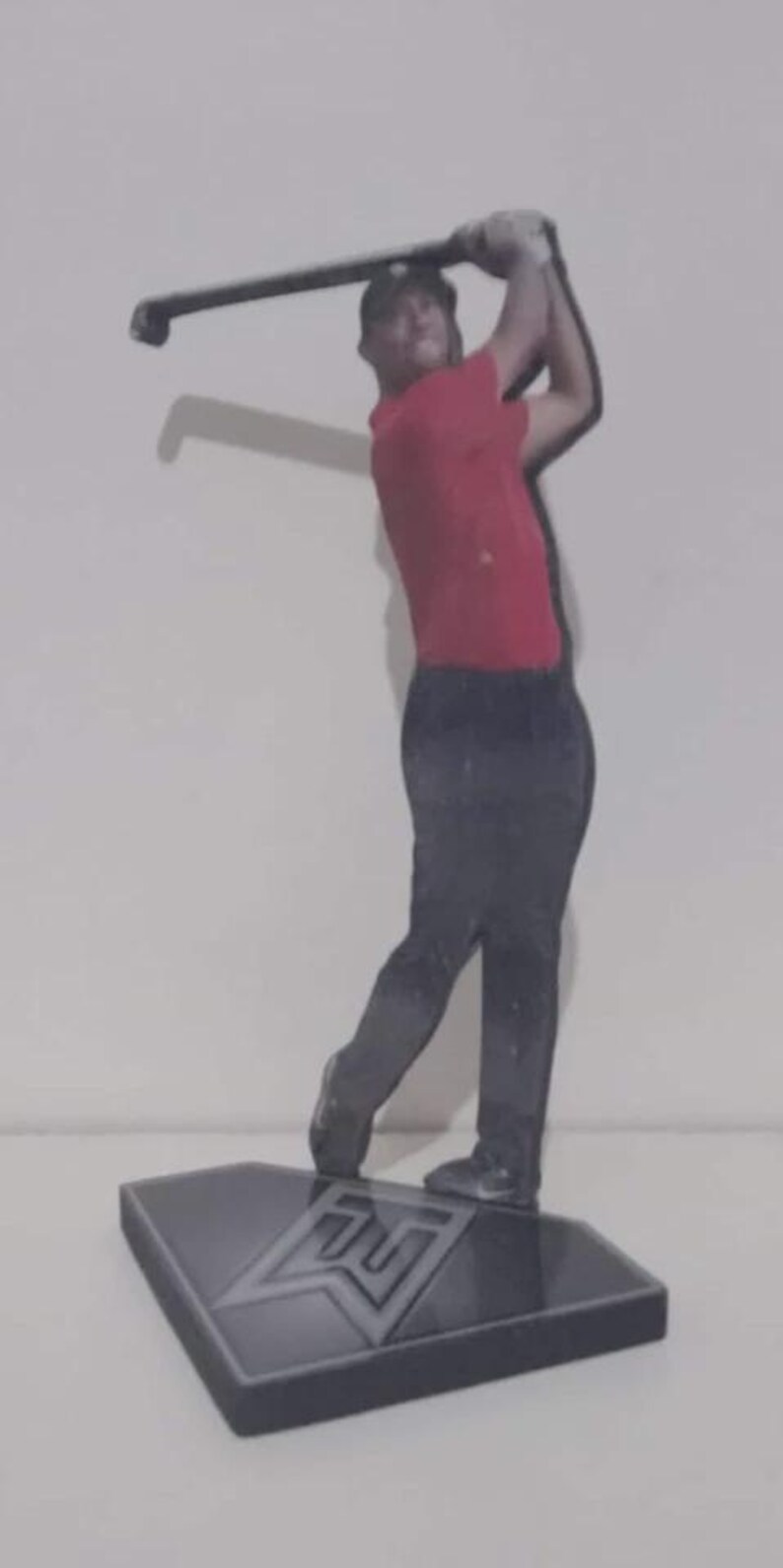 Tiger Woods 8" MDF Display Standee Figure, Golf Legend Cutout Statue ...