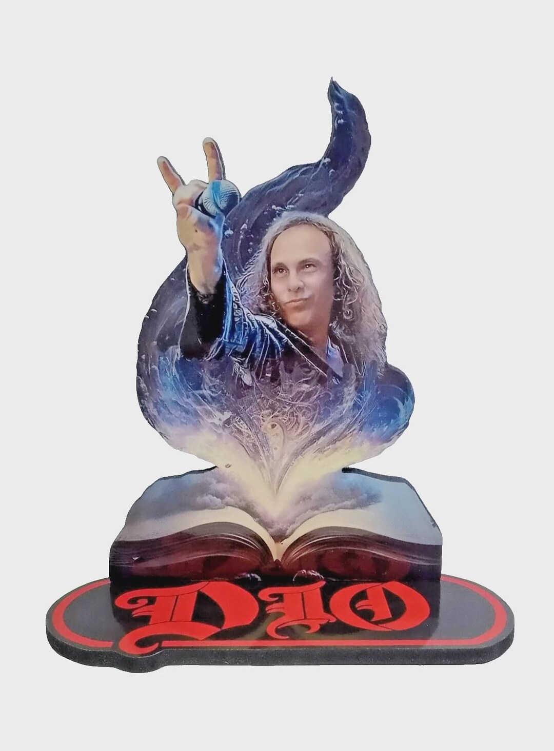 Ronnie James Dio 8" Display Standee Figure Statue Collectible Metal ...